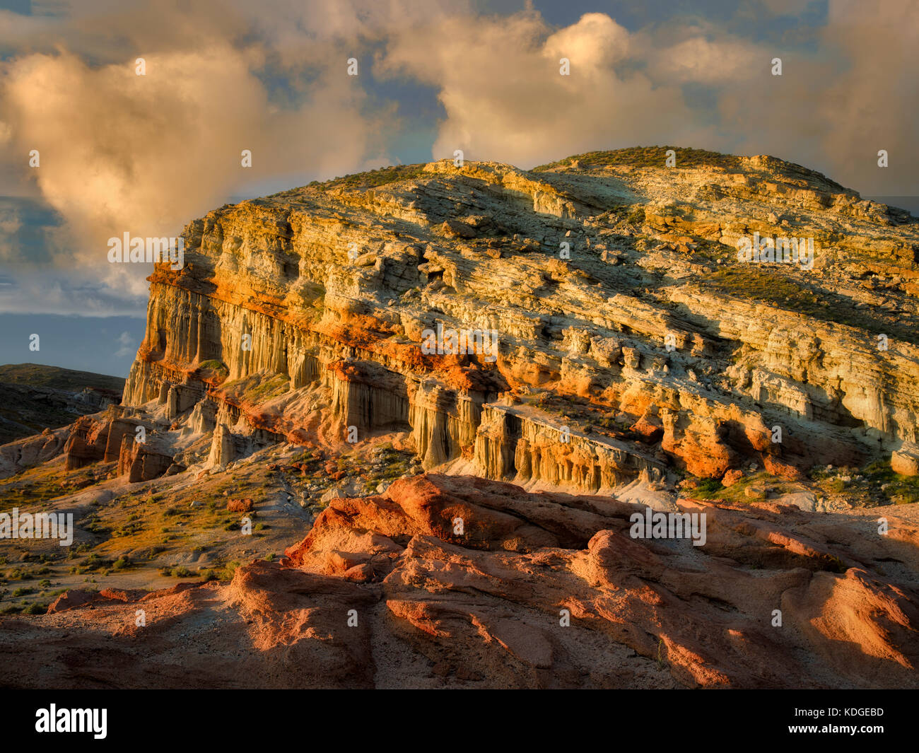 Rock Formations . Red Rock Canyon State Park, California Stock Photo ...