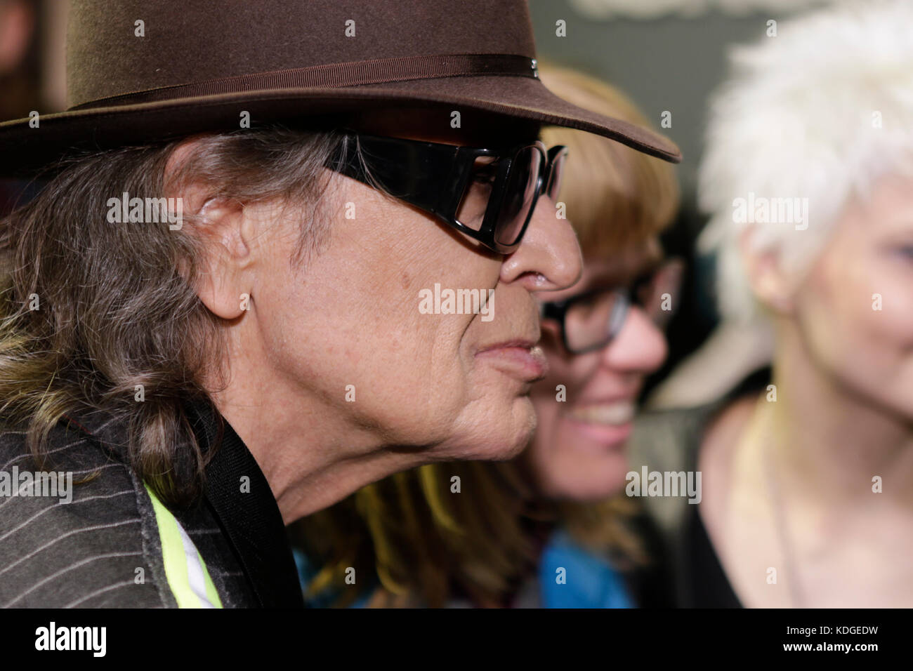Frankfurt, Germany. 13th Oct, 2017. Udo Lindenberg is pictured at the ...