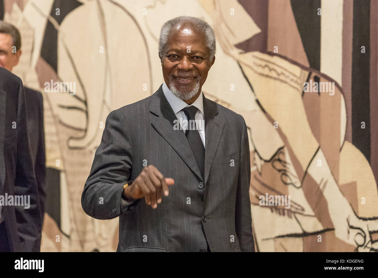 New York, United States. 13th Oct, 2017. Former United Nations ...