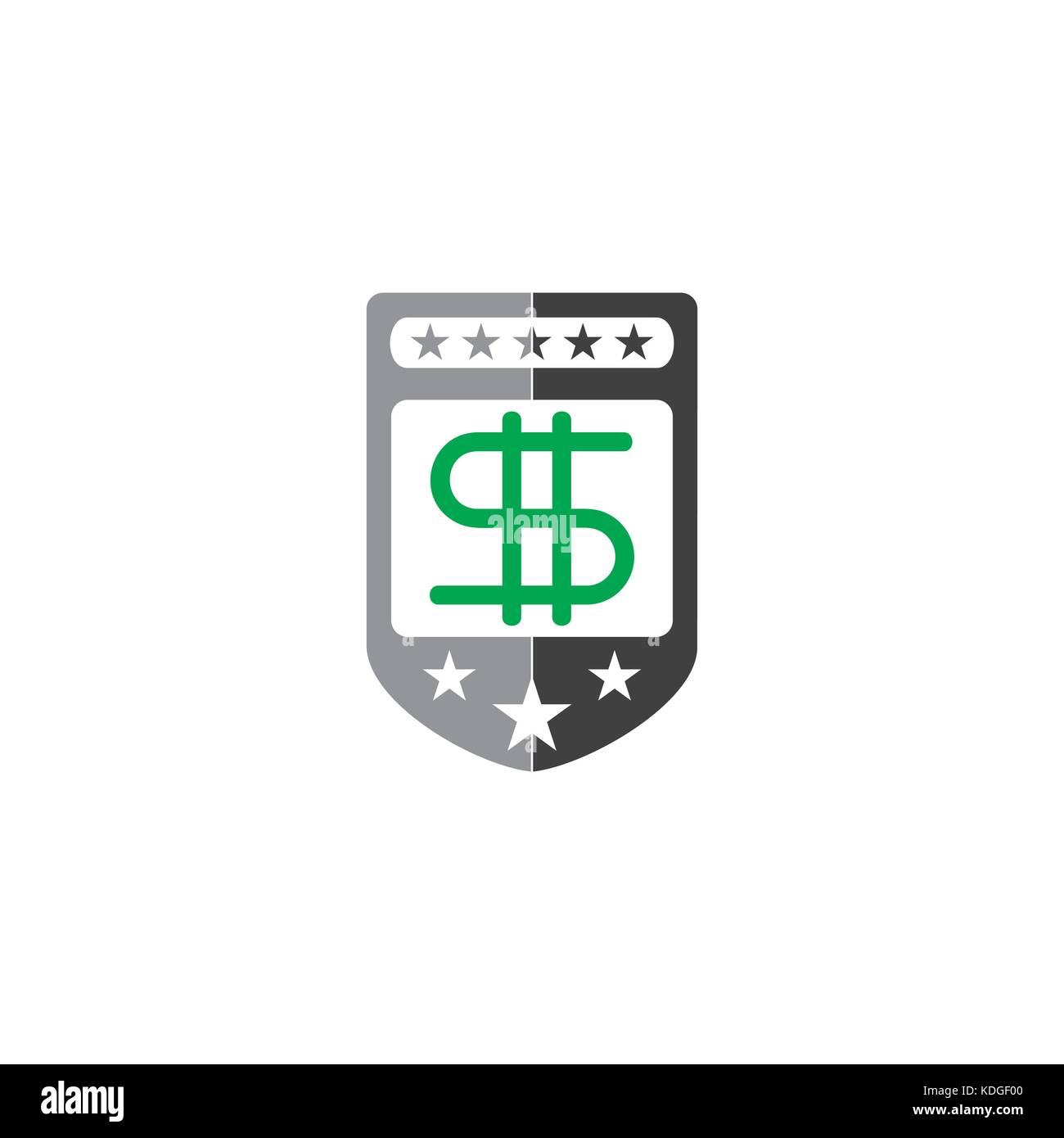simple geometric clear vector for business symbol logo vector Stock ...