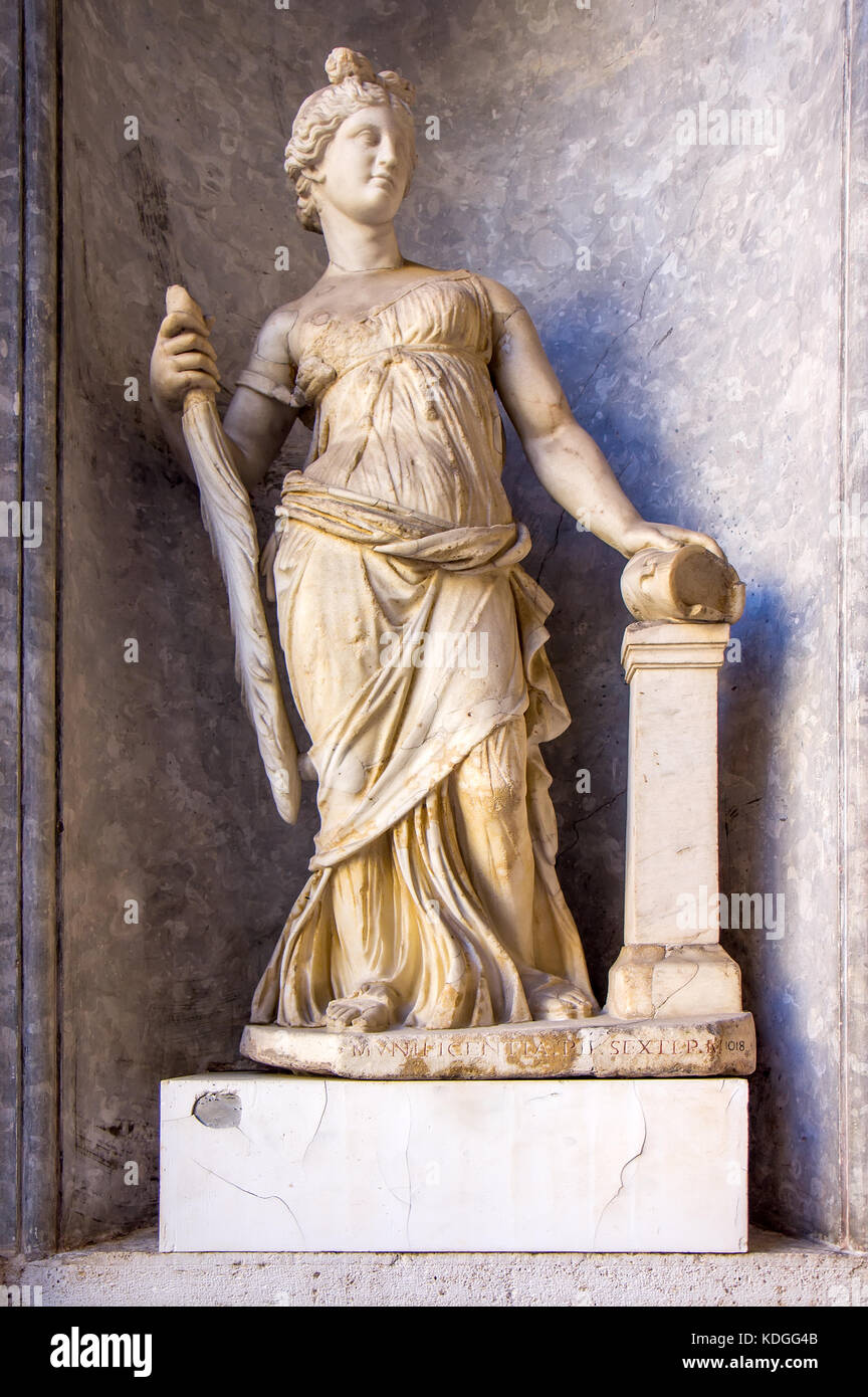 Woman sculpture in Vatican museum Stock Photo - Alamy
