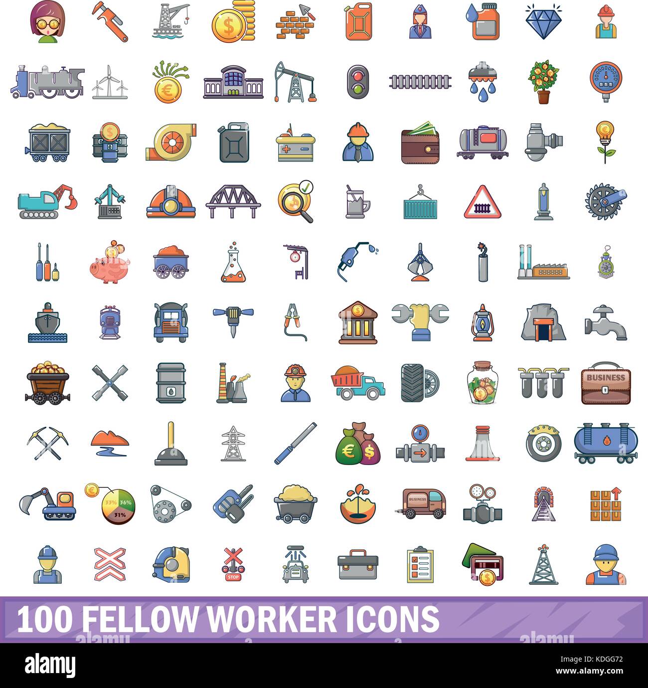 Pump station workers Stock Vector Images - Alamy