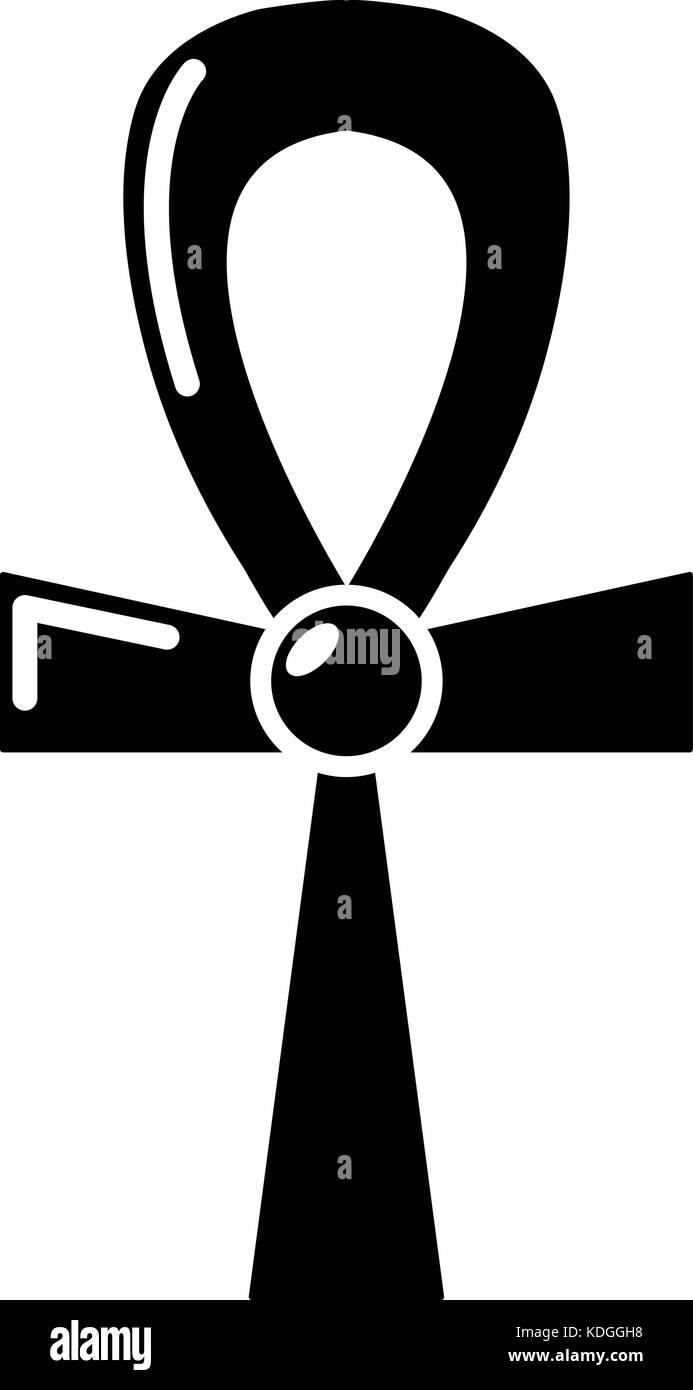 Egyptian ankh icon, simple black style Stock Vector Image & Art - Alamy