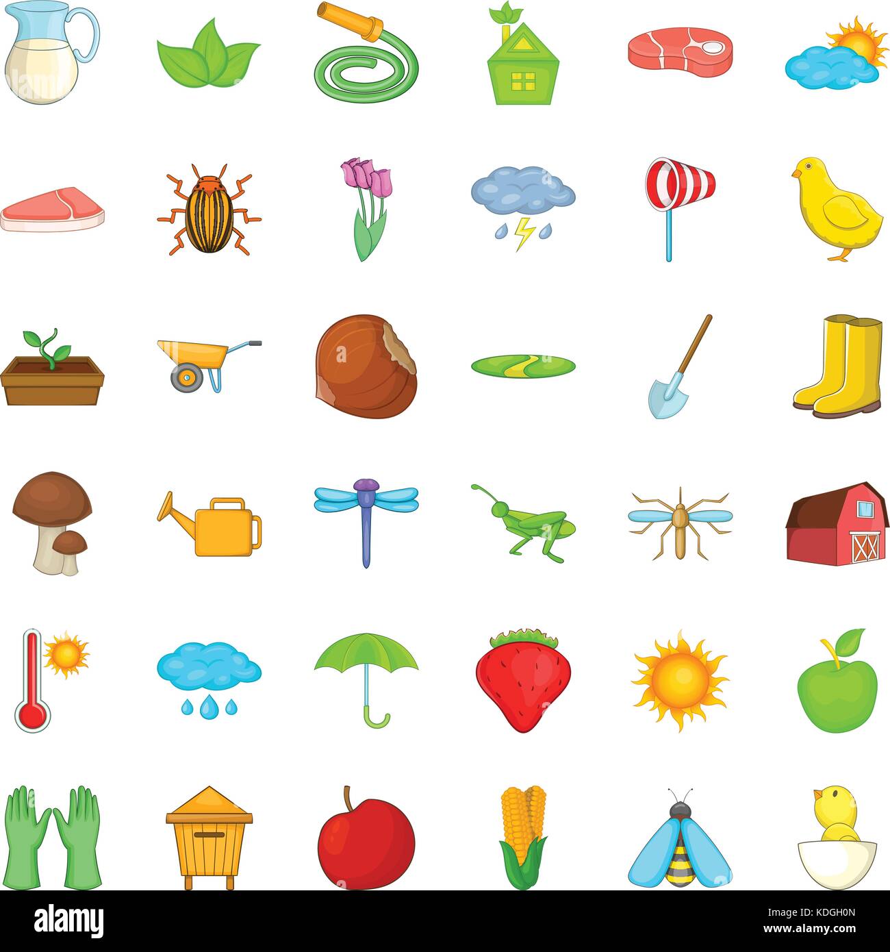 Harvest icons set, isometric style Stock Vector Image & Art - Alamy