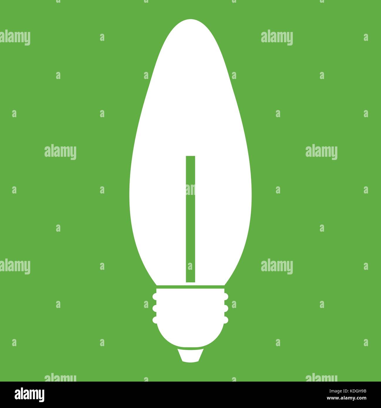 Oval shape light bulb icon Stock Vector Images - Alamy