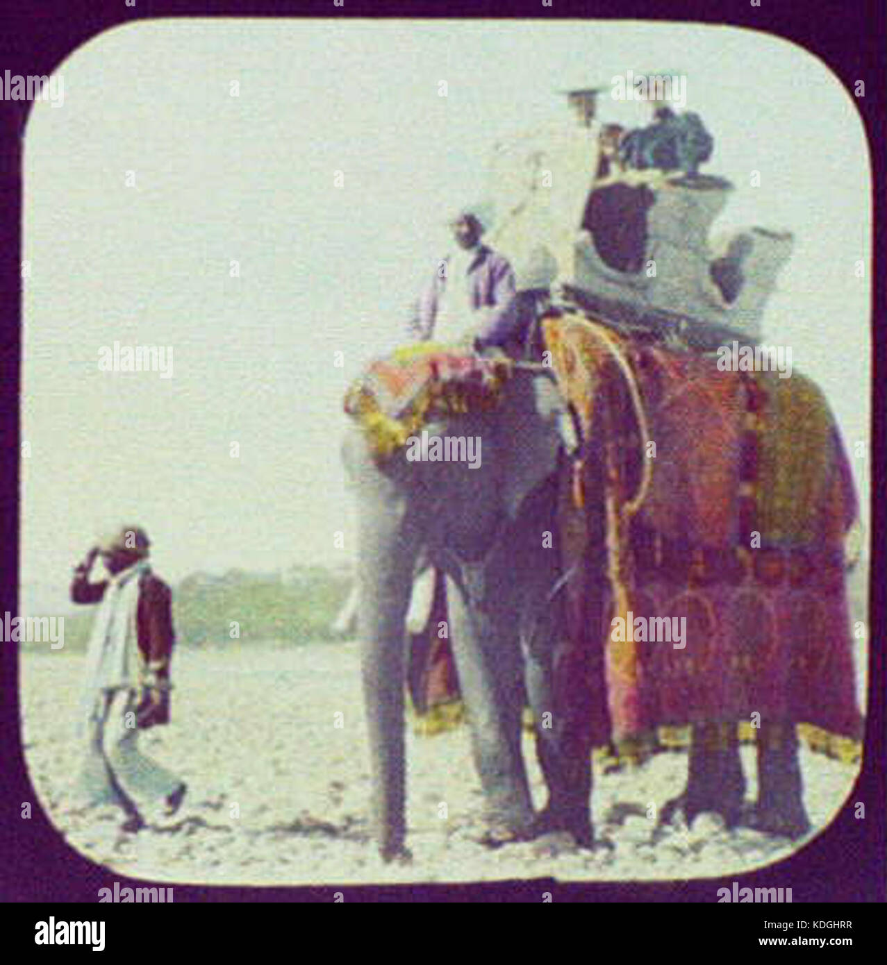 Riding on elephant hi-res stock photography and images - Alamy