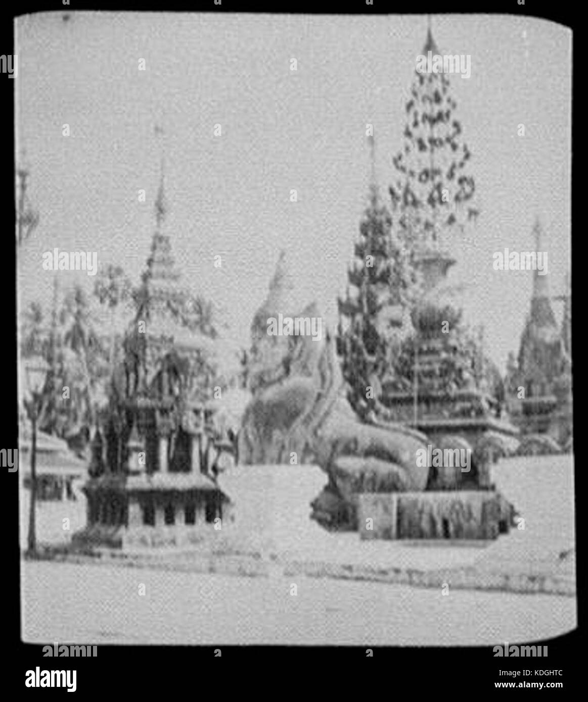 Old rangoon Black and White Stock Photos & Images - Alamy