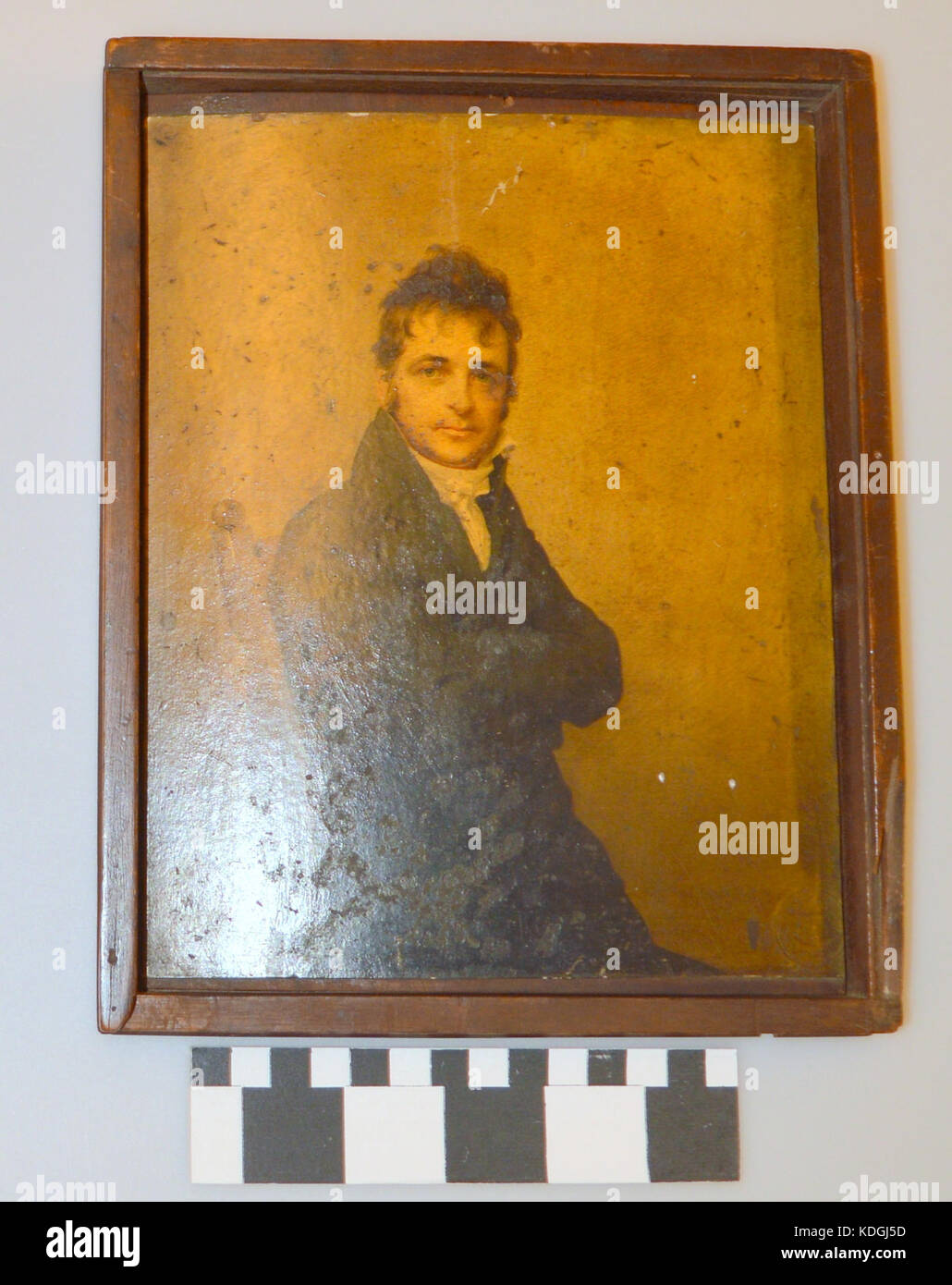 Portrait of Frederick Bates Stock Photo - Alamy