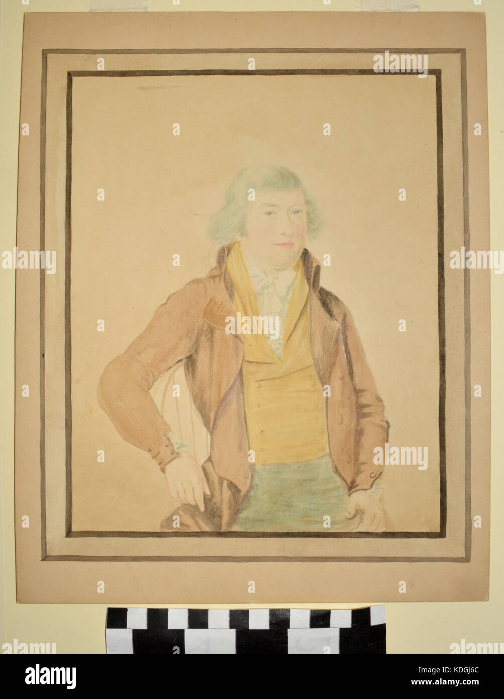 Portrait of William Harrison Stock Photo - Alamy