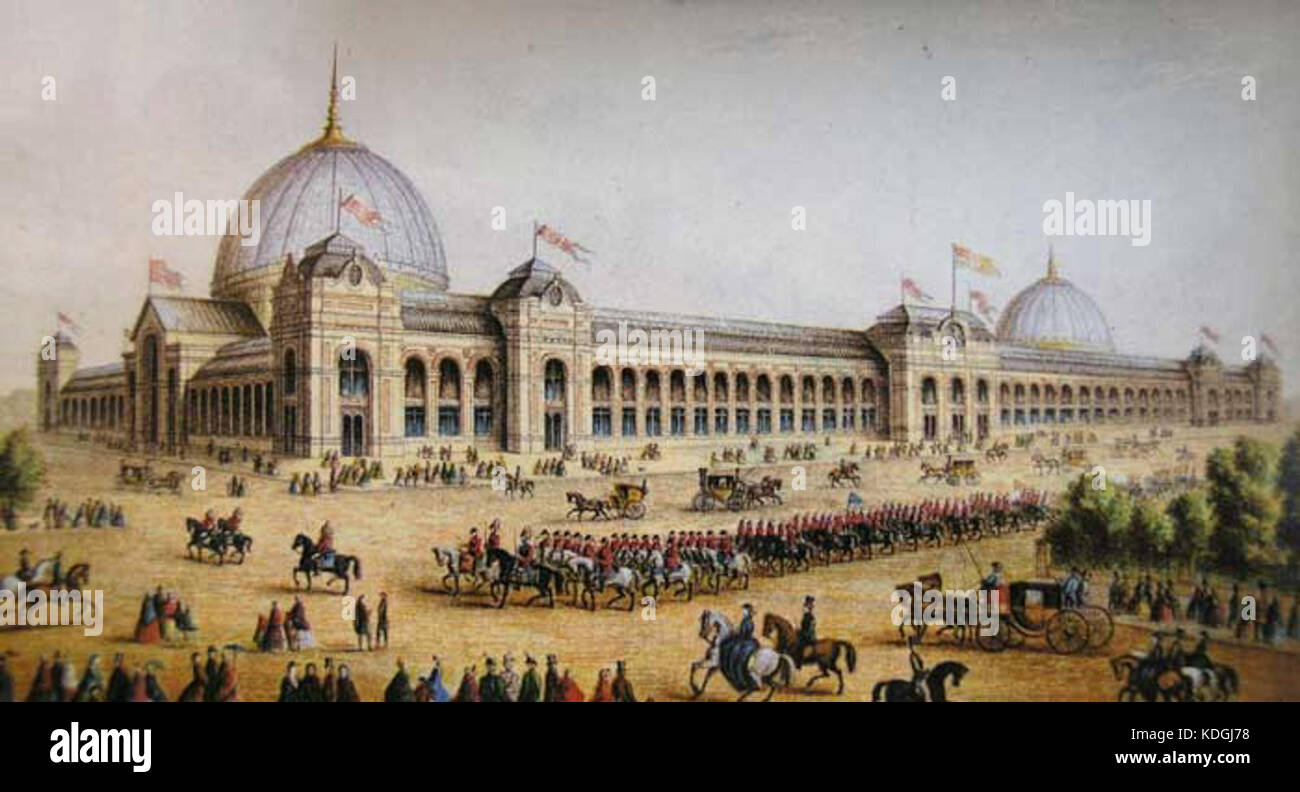 1862 international exhibition hi-res stock photography and images - Alamy