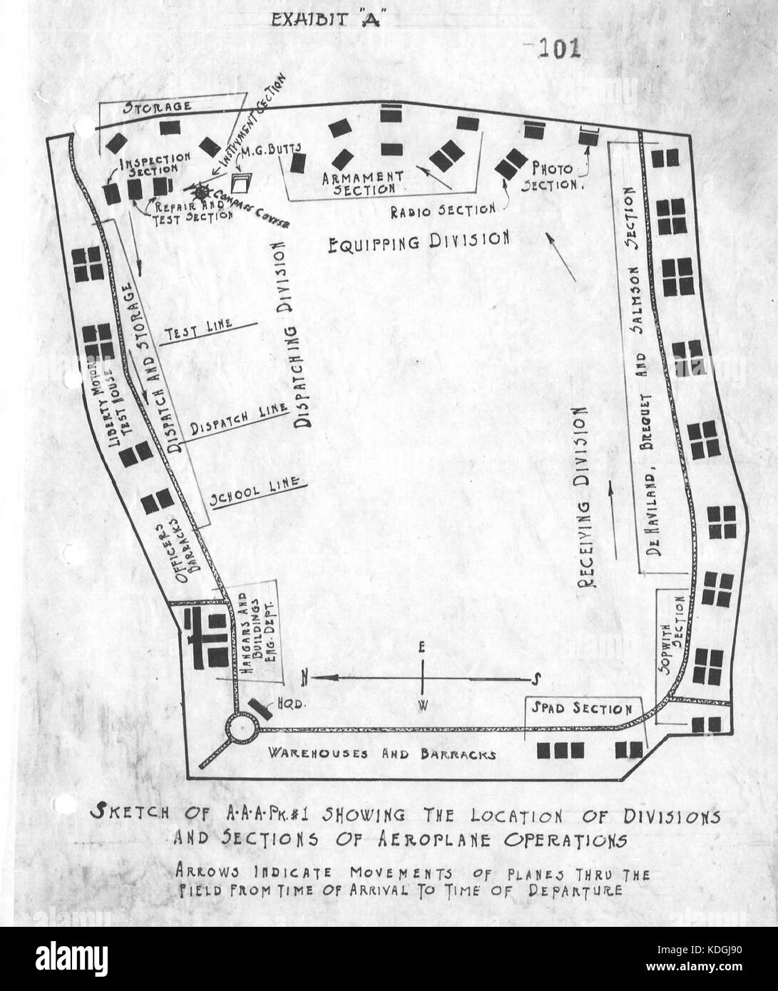 Aerodrome map hi-res stock photography and images - Alamy