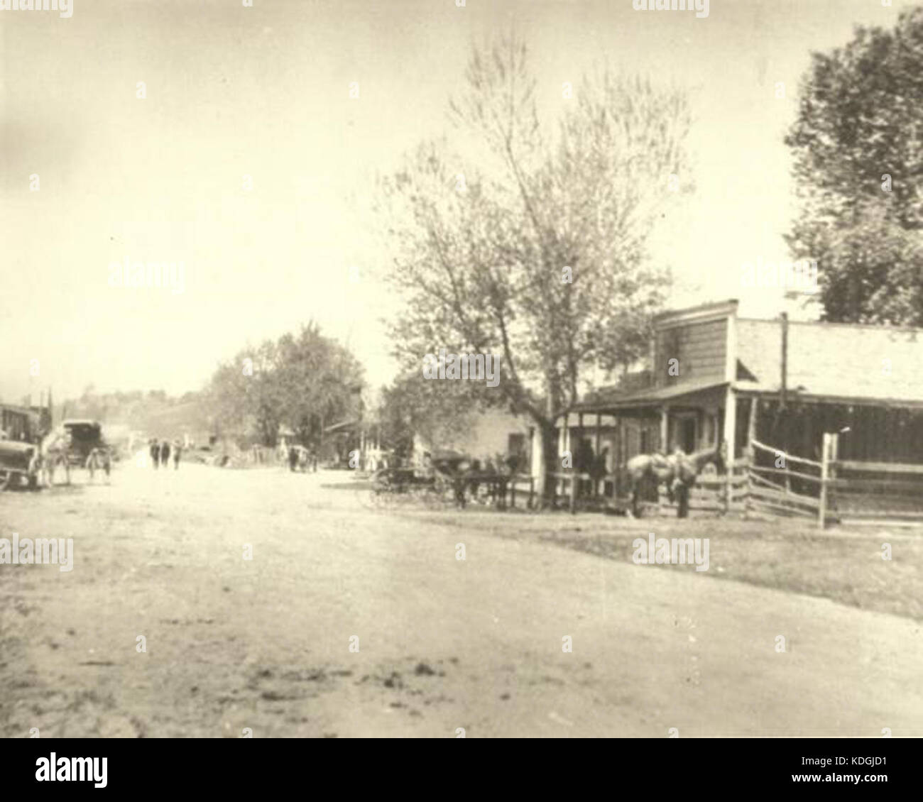 Pozo California 1870s Stock Photo - Alamy