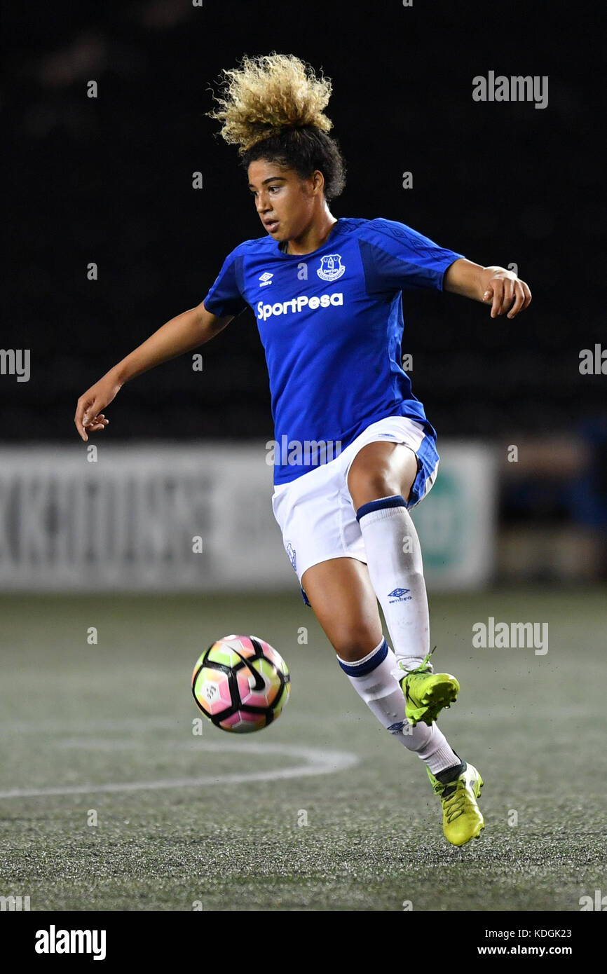 Everton's Gabrielle George Stock Photo - Alamy