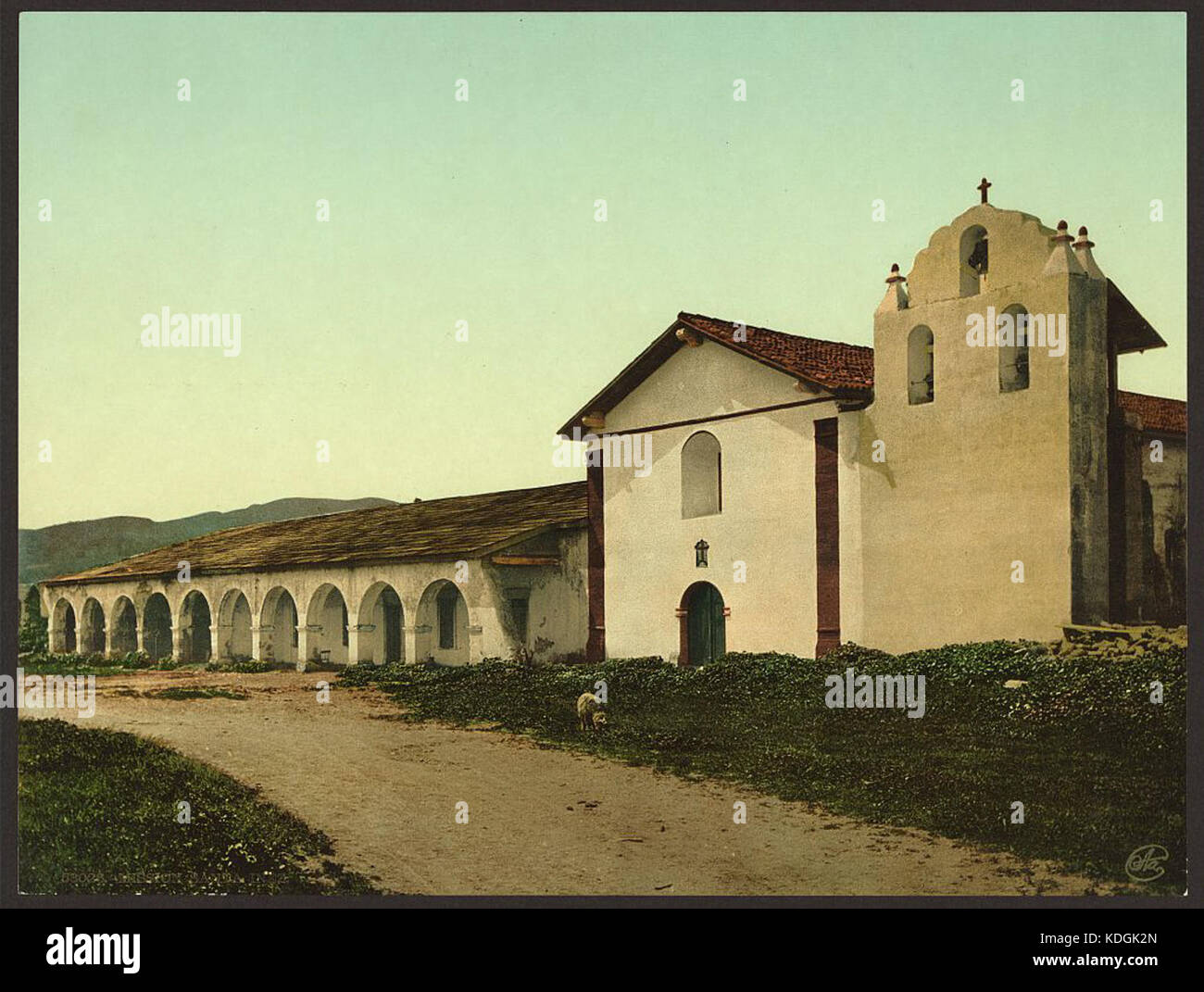 An image of Mission Santa Inez, a historic Spanish mission located in ...