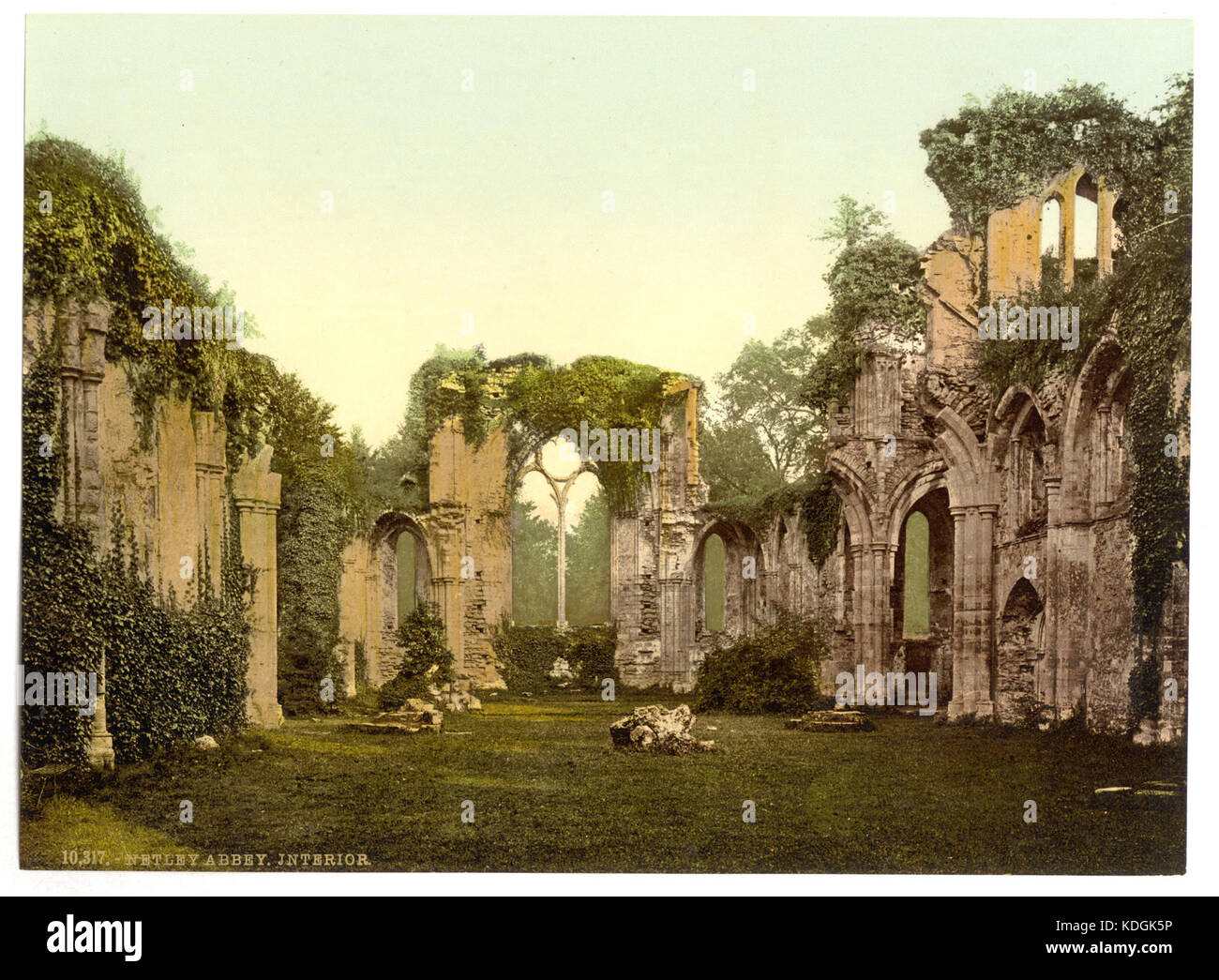 Netley abbey illustration hi-res stock photography and images - Alamy