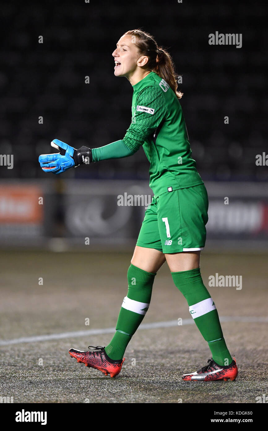 Liverpool goalkeeper Siobhan Chamberlain Stock Photo - Alamy
