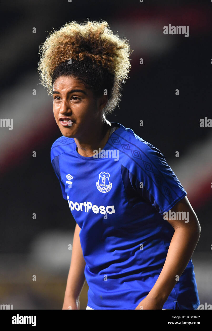 Everton's Gabrielle George Stock Photo - Alamy