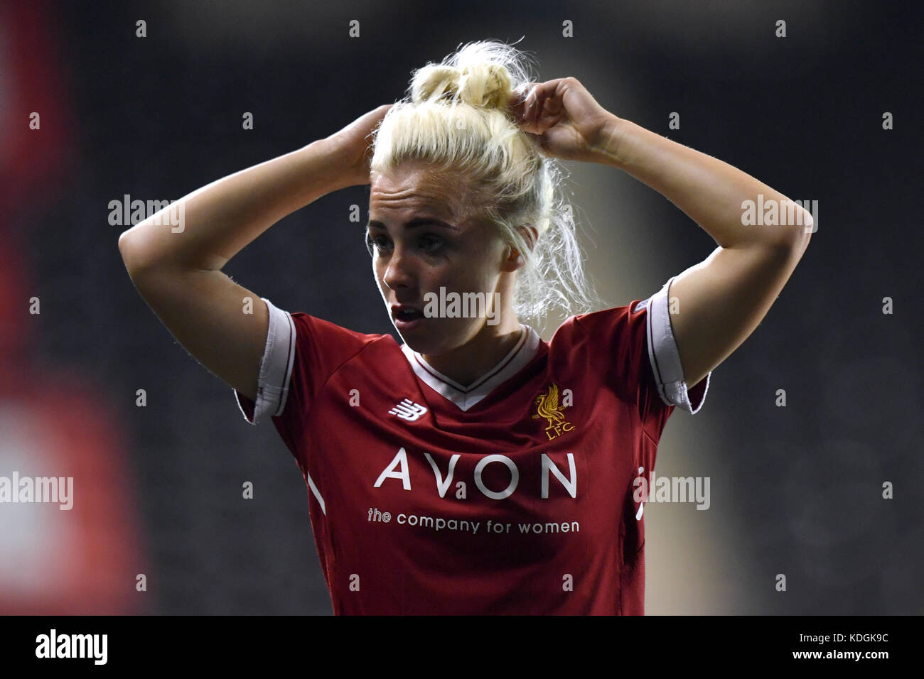 Liverpool's Ashley Hodson Stock Photo - Alamy