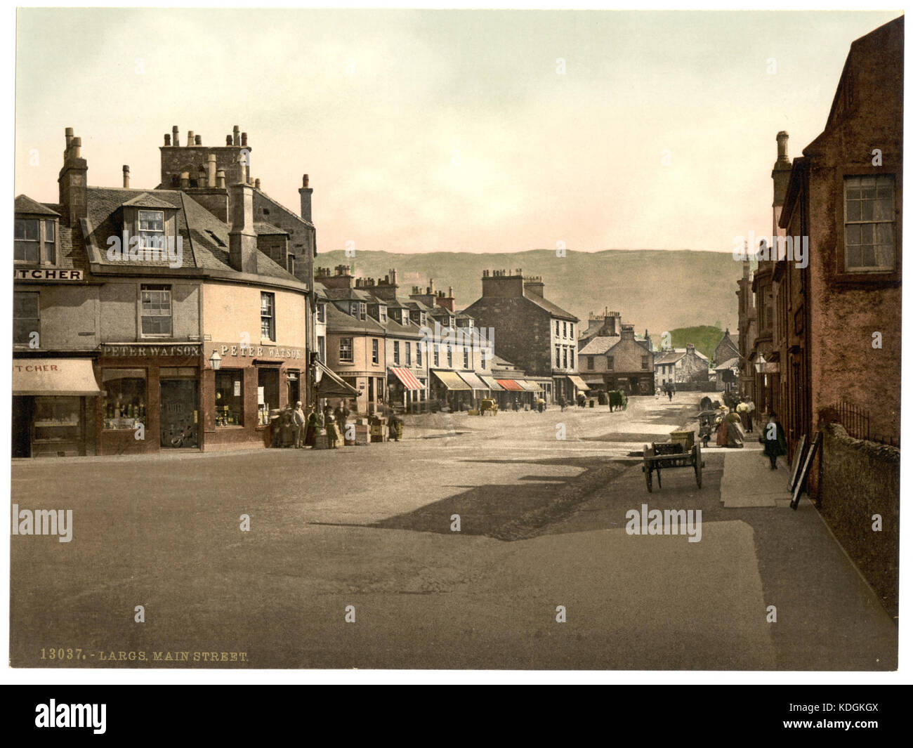 Main Street, Largs, Scotland LCCN2002695012 Stock Photo - Alamy