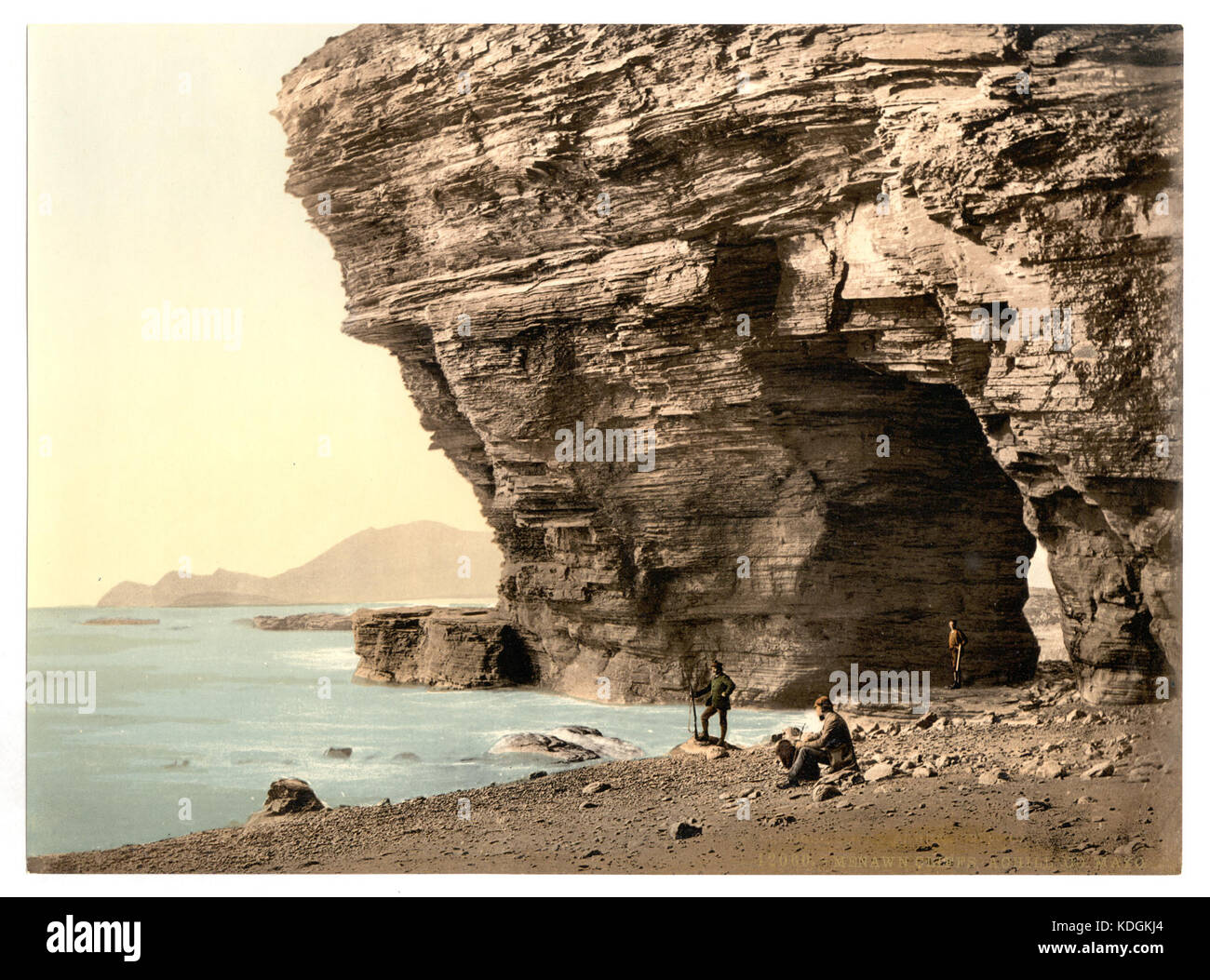 Menawn Cliffs, Achill. County Mayo, Ireland LCCN2002717438 Stock Photo ...