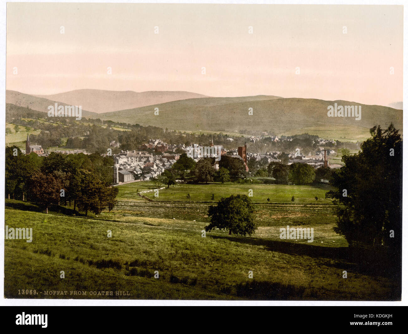 Moffat scotland illustration hi-res stock photography and images - Alamy