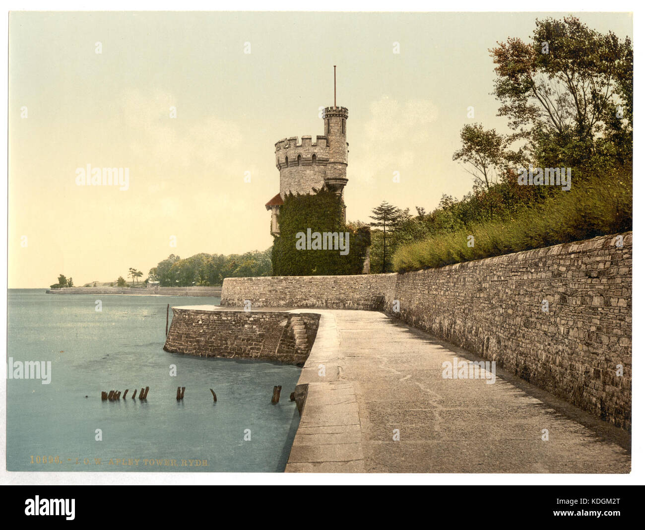 Ryde, Apley Tower, Isle of Wight, England LCCN2002708250 Stock Photo ...