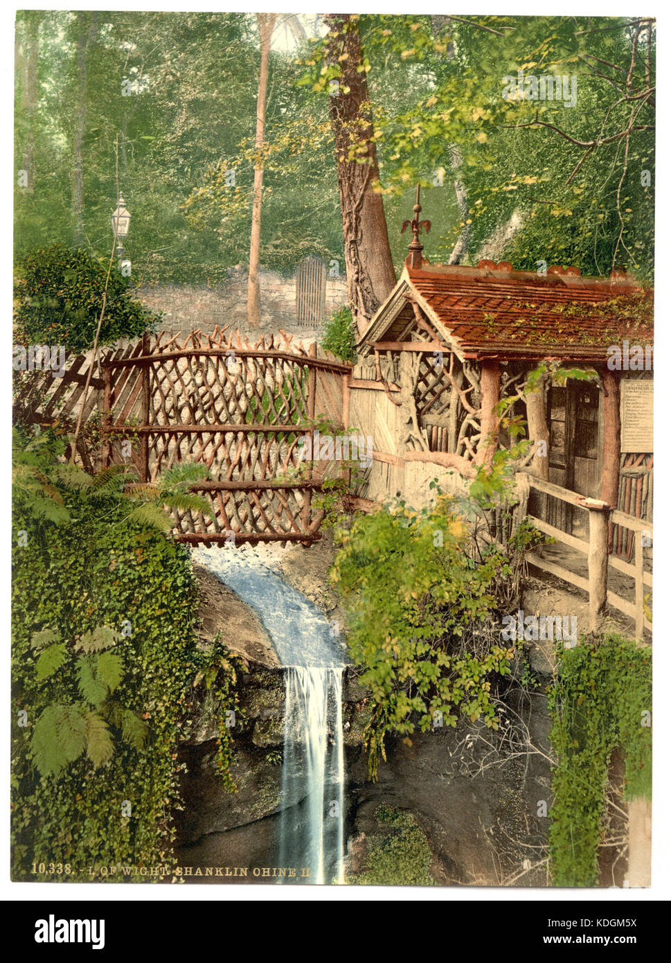 Shanklin, Chine, Isle of Wight, England LCCN2002708260 Stock Photo - Alamy