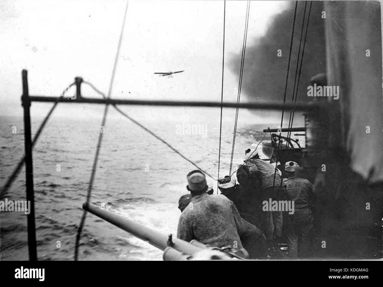Latham over English Channel on 2nd attempt Stock Photo - Alamy