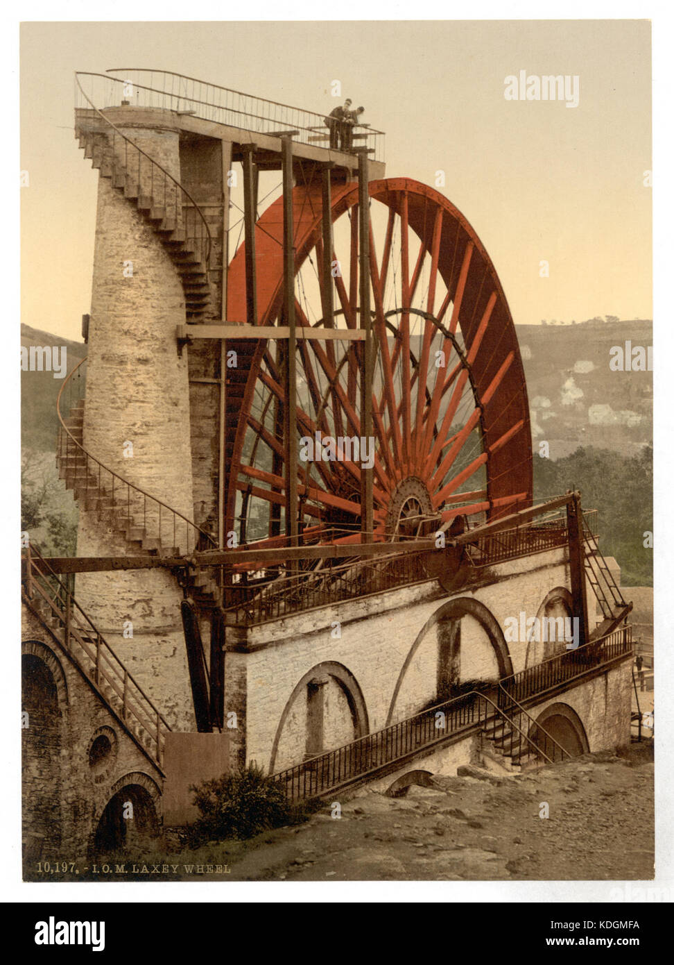 Laxey Wheel, located on the Isle of Man, is a famous waterwheel that ...