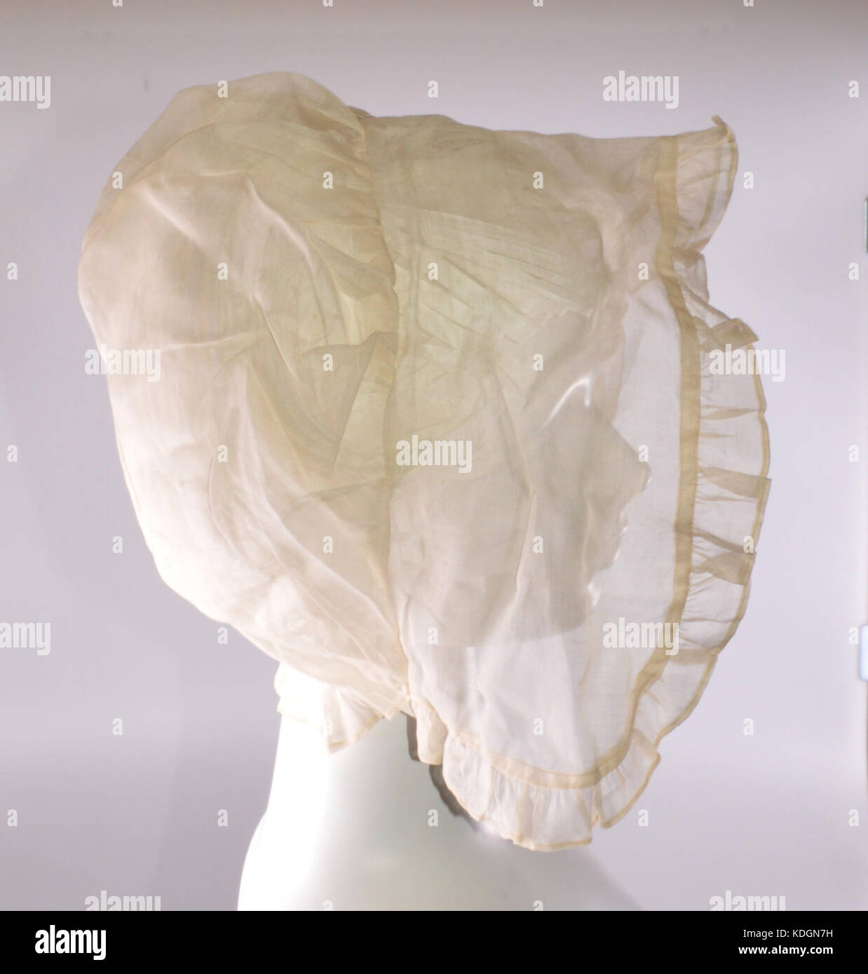 A Quaker bonnet is a traditional headwear worn by members of the ...