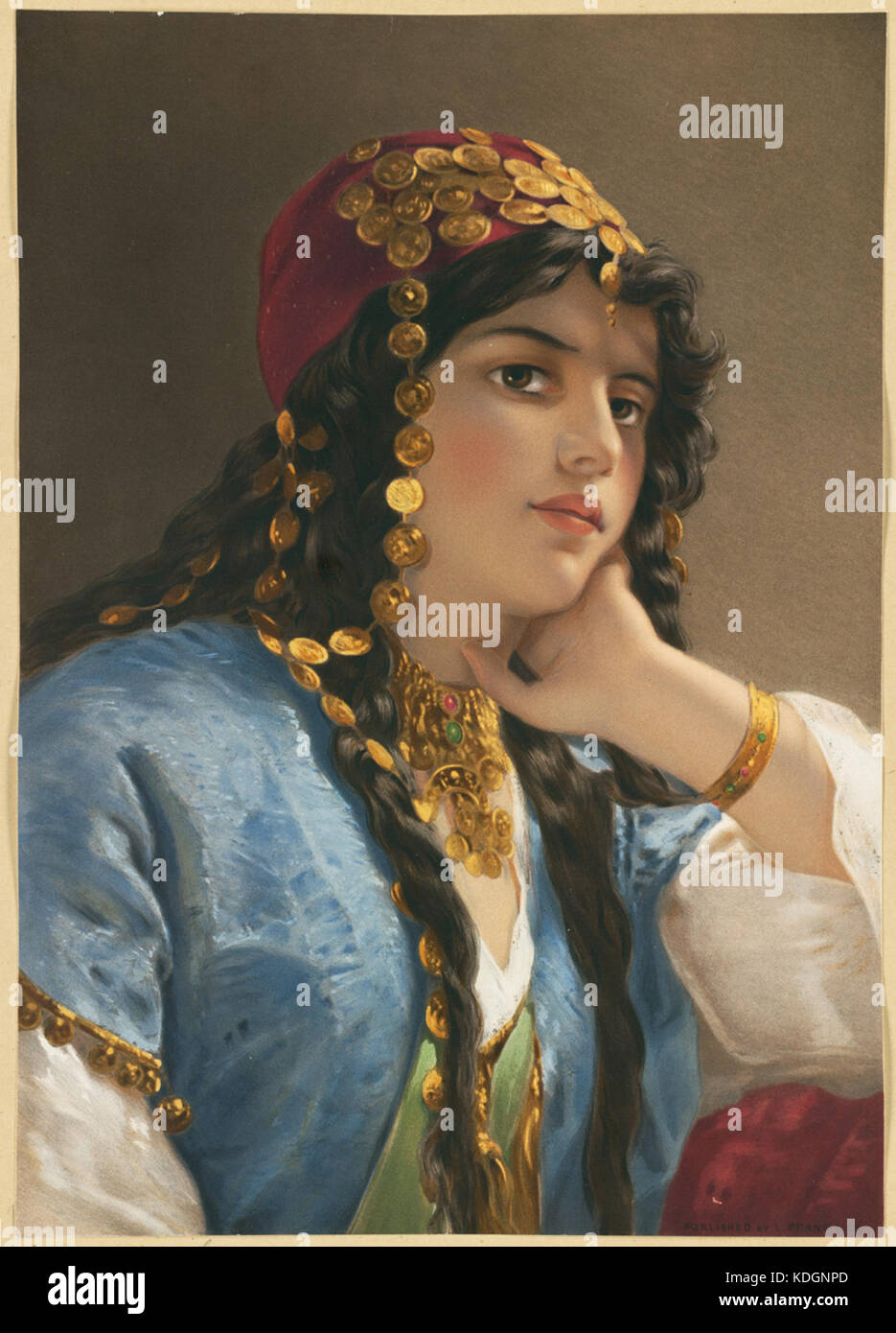 Odalisque (Boston Public Library Stock Photo - Alamy