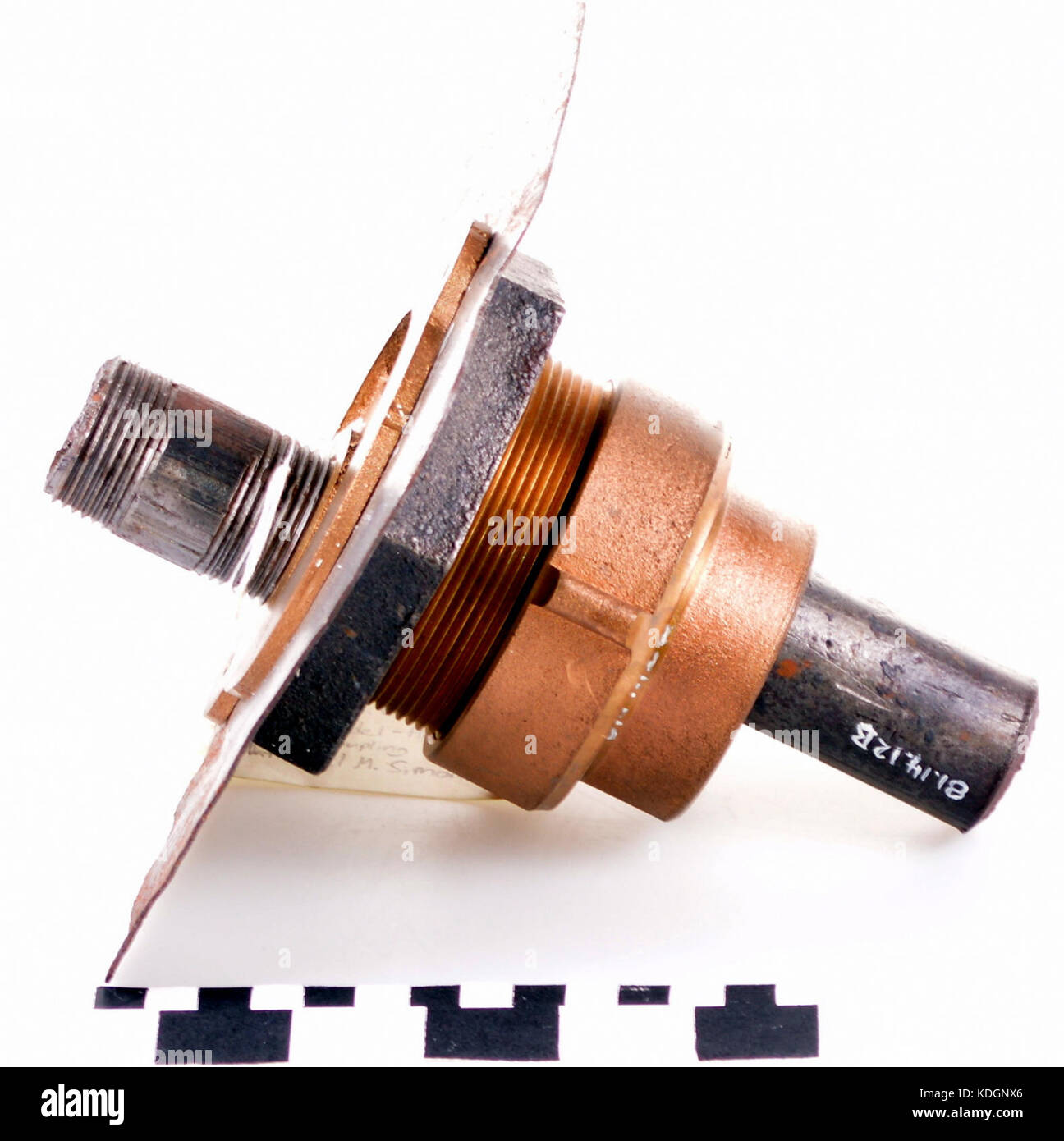 This patent model represents an invention by Nathaniel M. Simonds for a ...