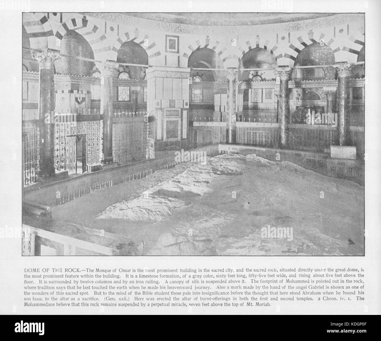 Rock mosque, jerusalem Black and White Stock Photos & Images - Alamy