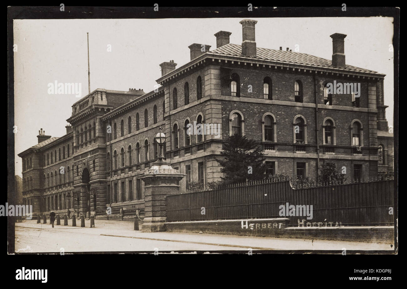 Royal Herbert Hospital, Woolwich Wellcome L0050103 Stock Photo - Alamy