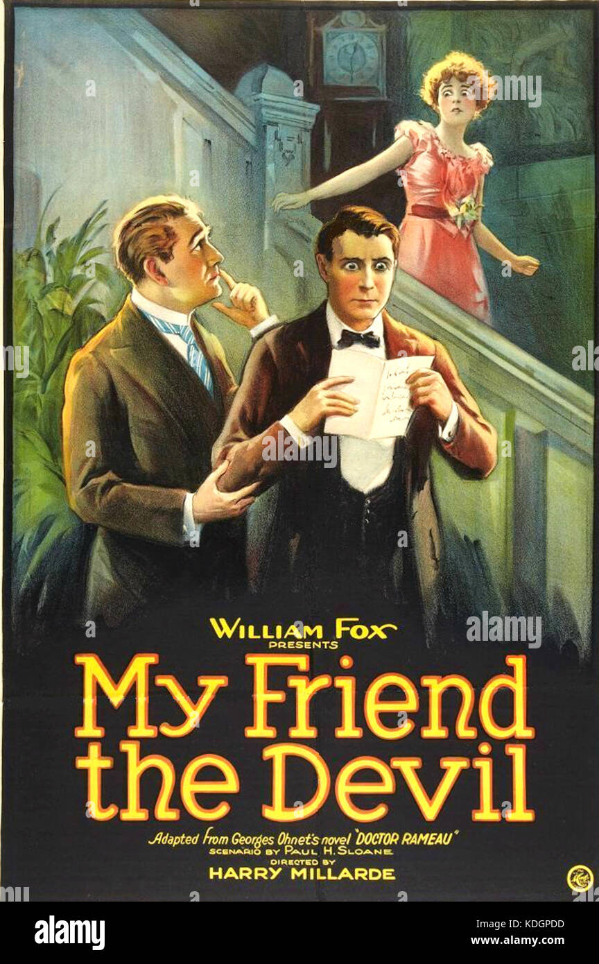 The poster for the movie 'My Friend the Devil' features the main ...