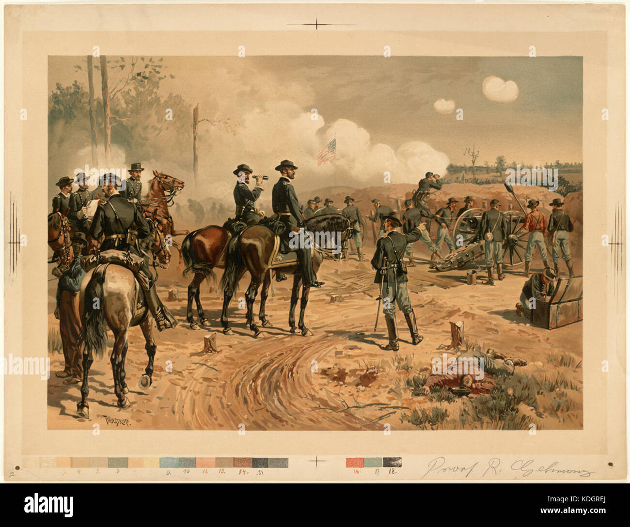 Siege of Atlanta by Boston Public Library Stock Photo - Alamy