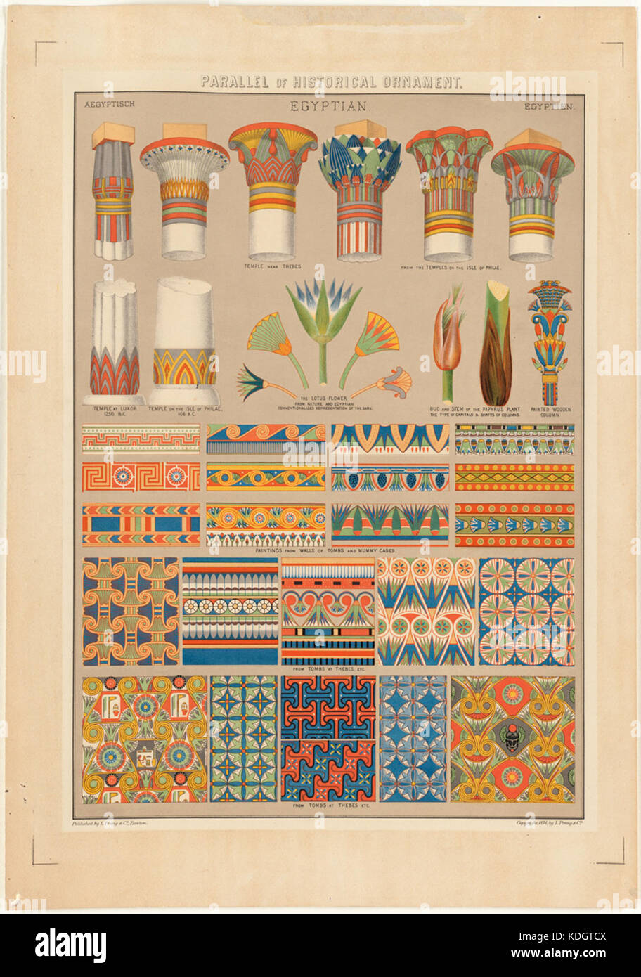 This image features a work titled 'Parallel of Historical Ornament ...