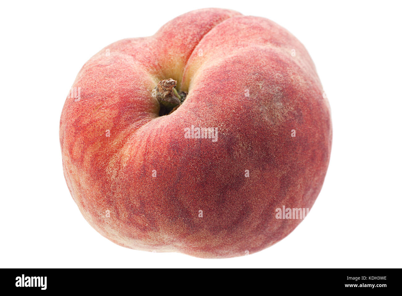 Figs peach fruit closeup isolated on white background Stock Photo - Alamy