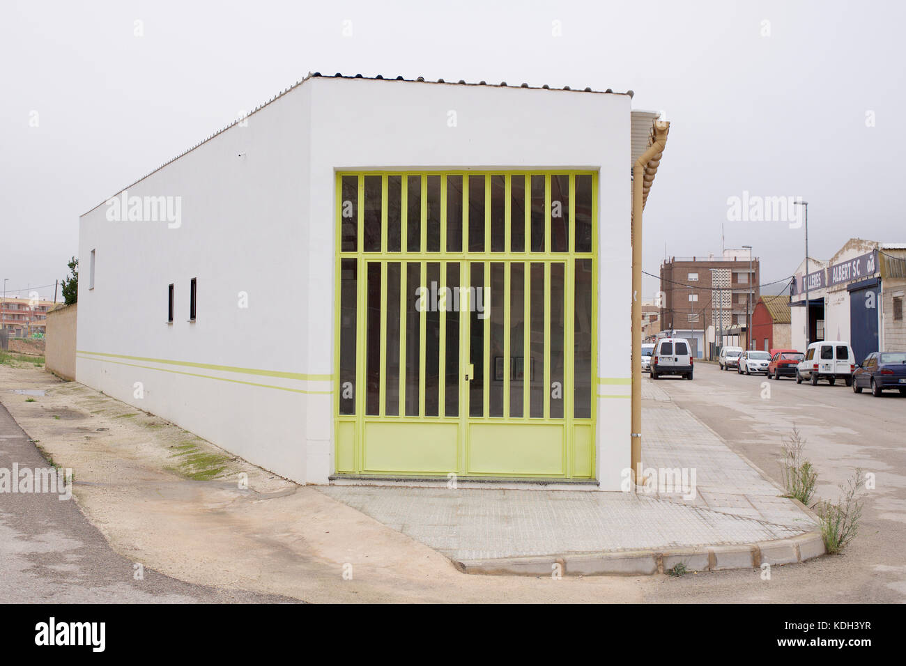 Building on the streets of Pinoso, Spain Stock Photo - Alamy