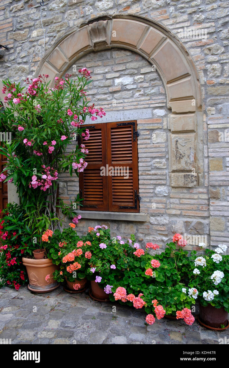 Frontino, historic village in Montefeltro, Pesaro Urbino, Marches ...
