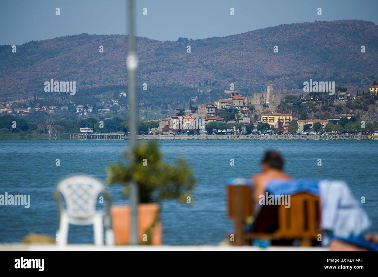 Passignano sul Trasimeno by Lago Trasimeno (Lake Trasimeno) in ...