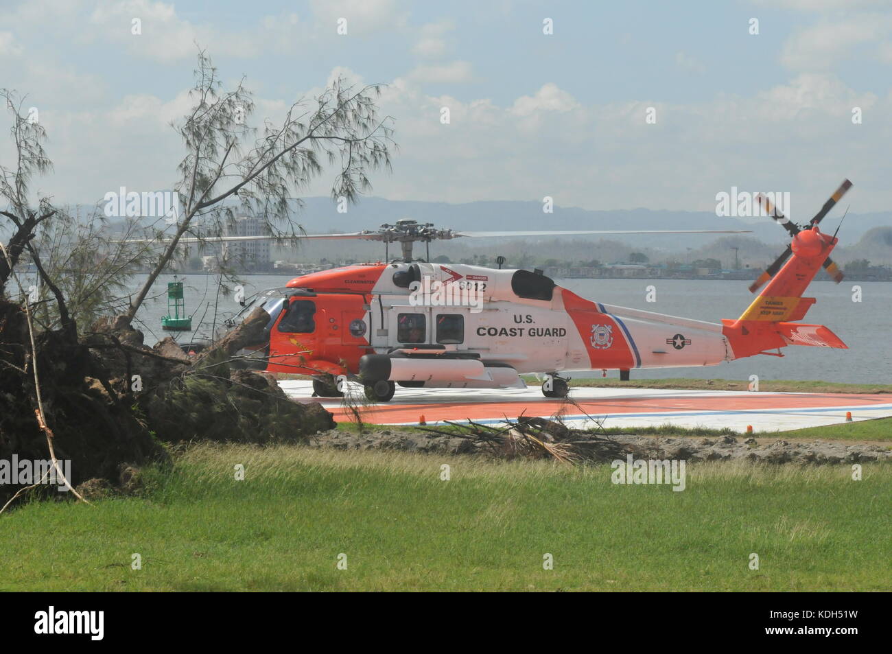 U.S. Coast Guard MH-60 Jayhawk helicopter Stock Photo - Alamy