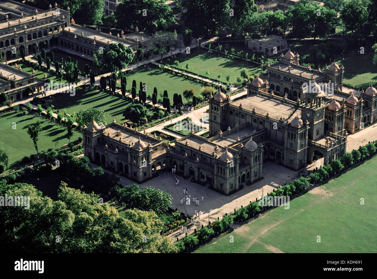 Aitchison College, a famous independent semi-private boys school seen ...