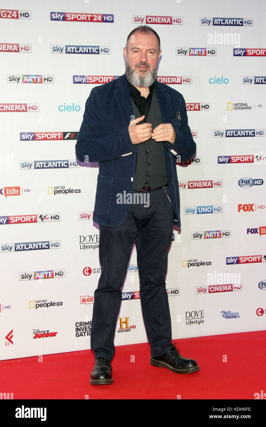 Sky Upfront Presentation - Arrivals Featuring: Carlo Lucarelli Where ...