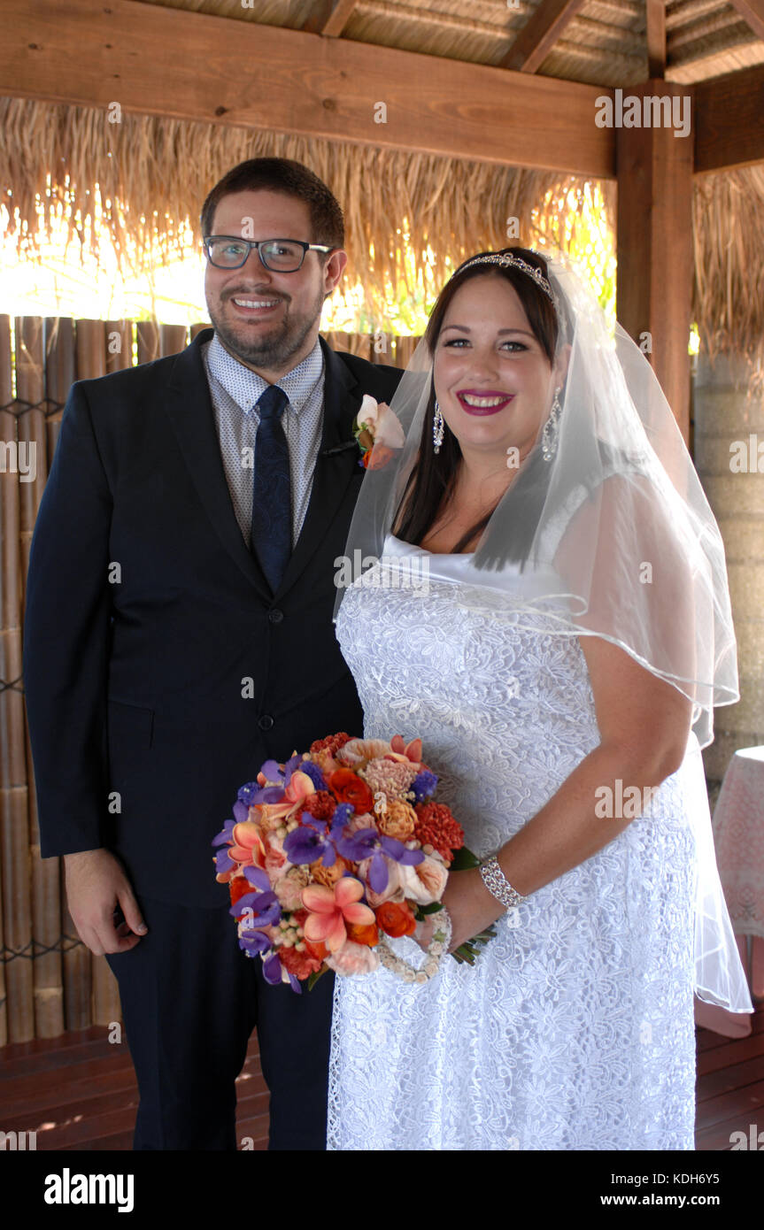Obese Couple Wedding