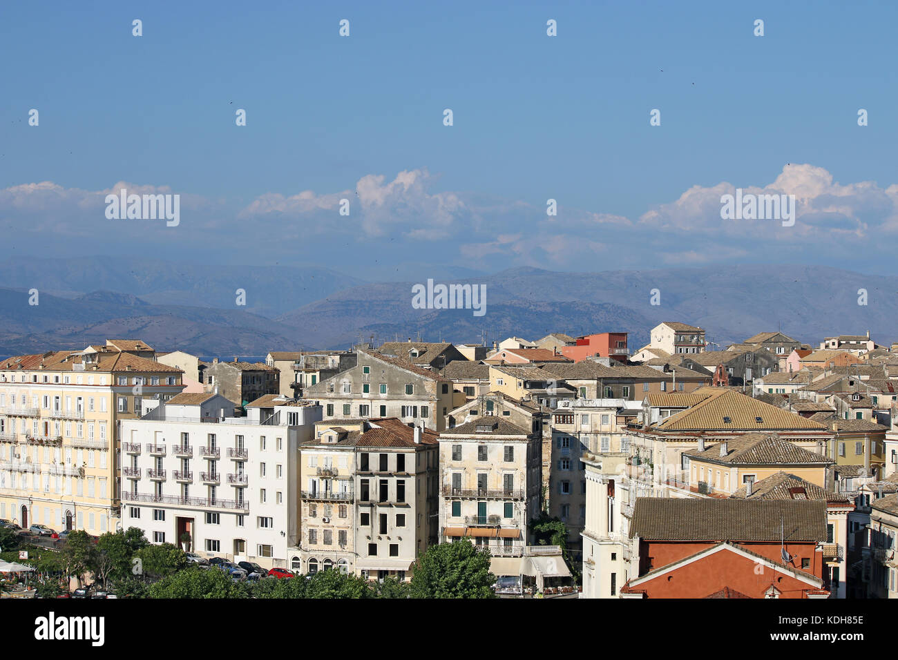 Old buildings corfu hi-res stock photography and images - Alamy