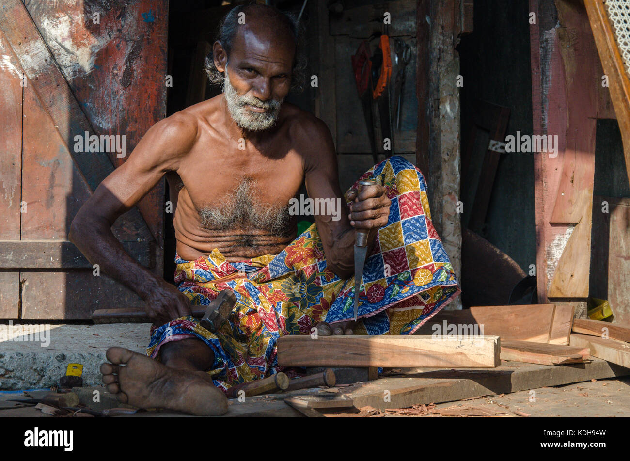 Indian carpenter hi-res stock photography and images - Alamy