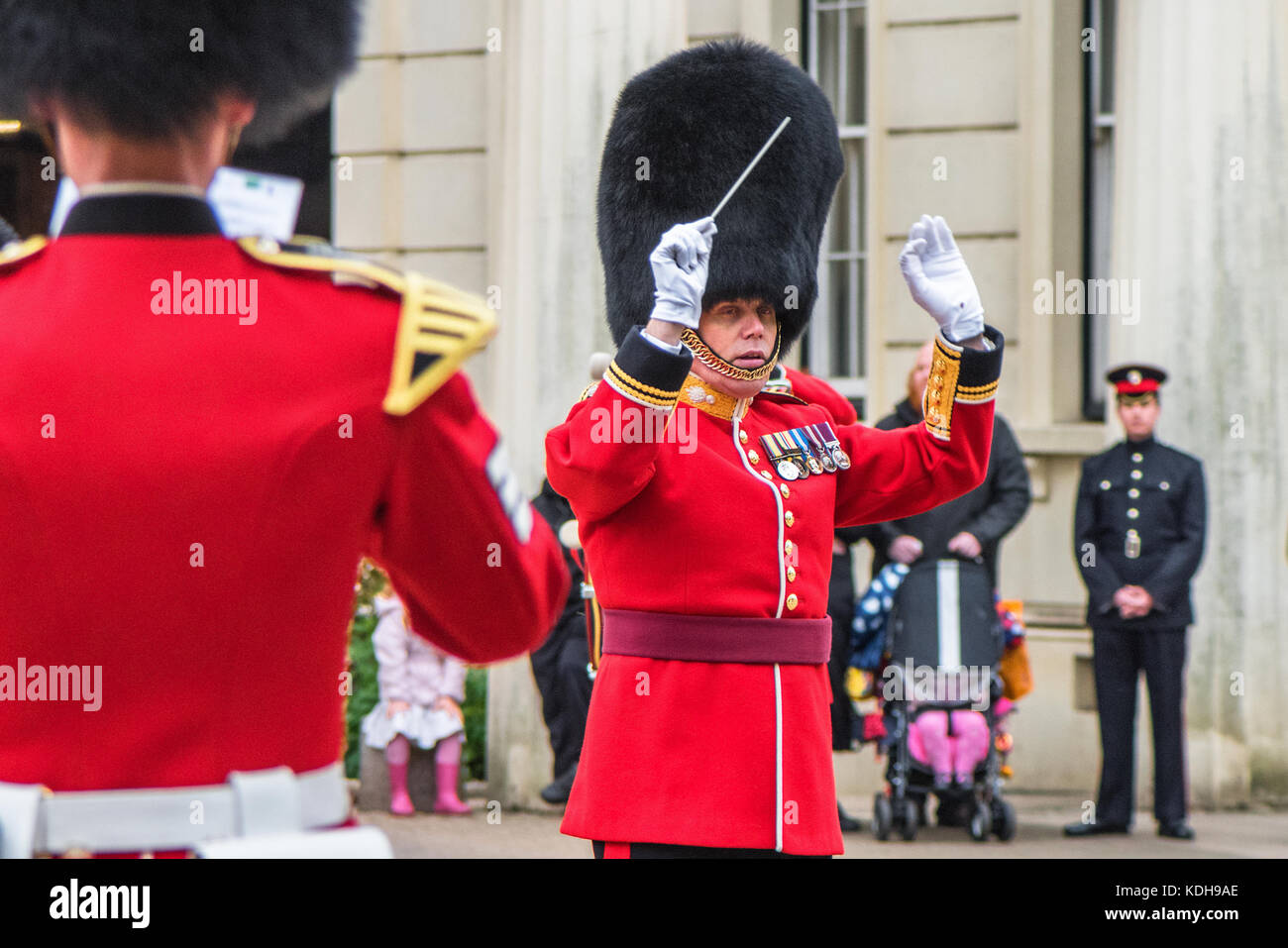 Changing of guards ceremony in the center of London Stock Photo - Alamy