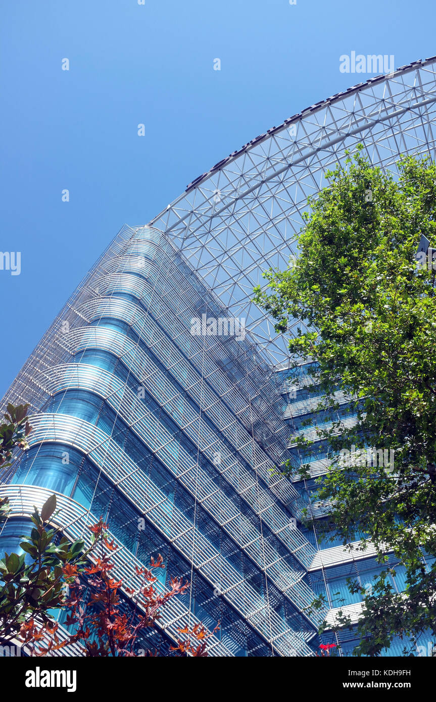 Modern building with glass windows Stock Photo - Alamy