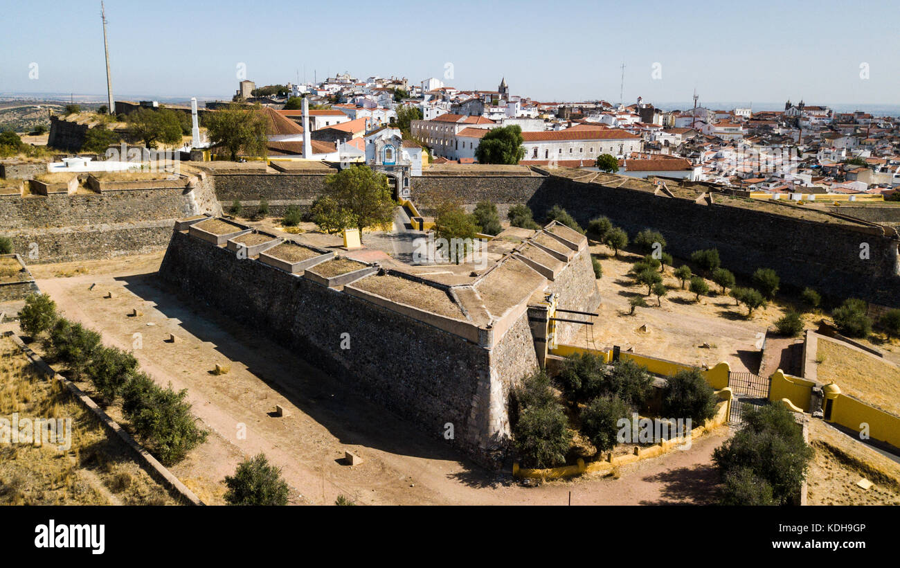 The Equina Gate, Castle of Elvas, Alentejo, Portugal Stock Photo - Alamy